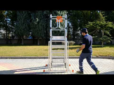 Saraylı Platform Merdiveninin kalitesi ile tanıştınız mı? #güvenliğeodaklıkalite