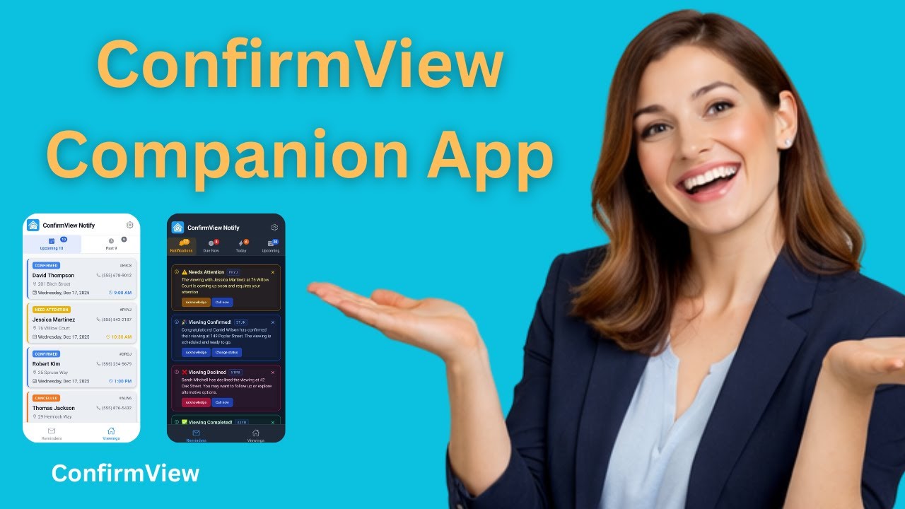 ConfirmView Notify App Tutorial
