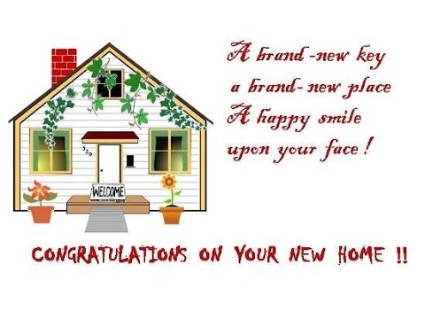 House warming Wishes Greeting Card Video | Congratulations Messages For New Home