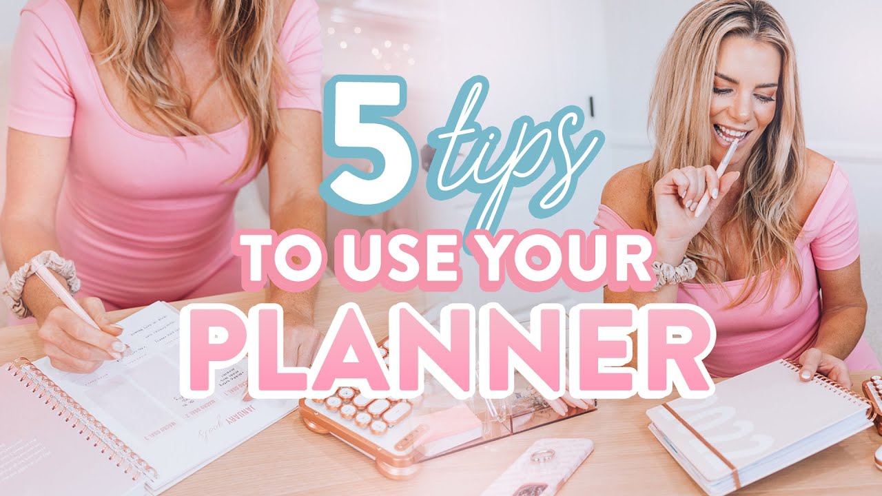 HOW TO ACTUALLY USE YOUR PLANNER 2022