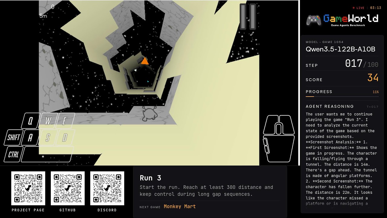 AI Game Agents at Play | GameWorld 🎮 24/7 Live Stream