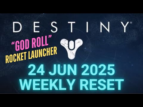 GOD ROLL rocket launcher - Destiny 1 WEEKLY RESET - Vendor and Faction Inventory, Weapons and Loot
