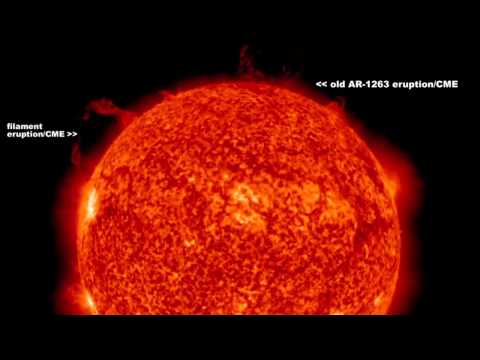 Solar flare activity prompts NASA news briefing in Washington | The ...
