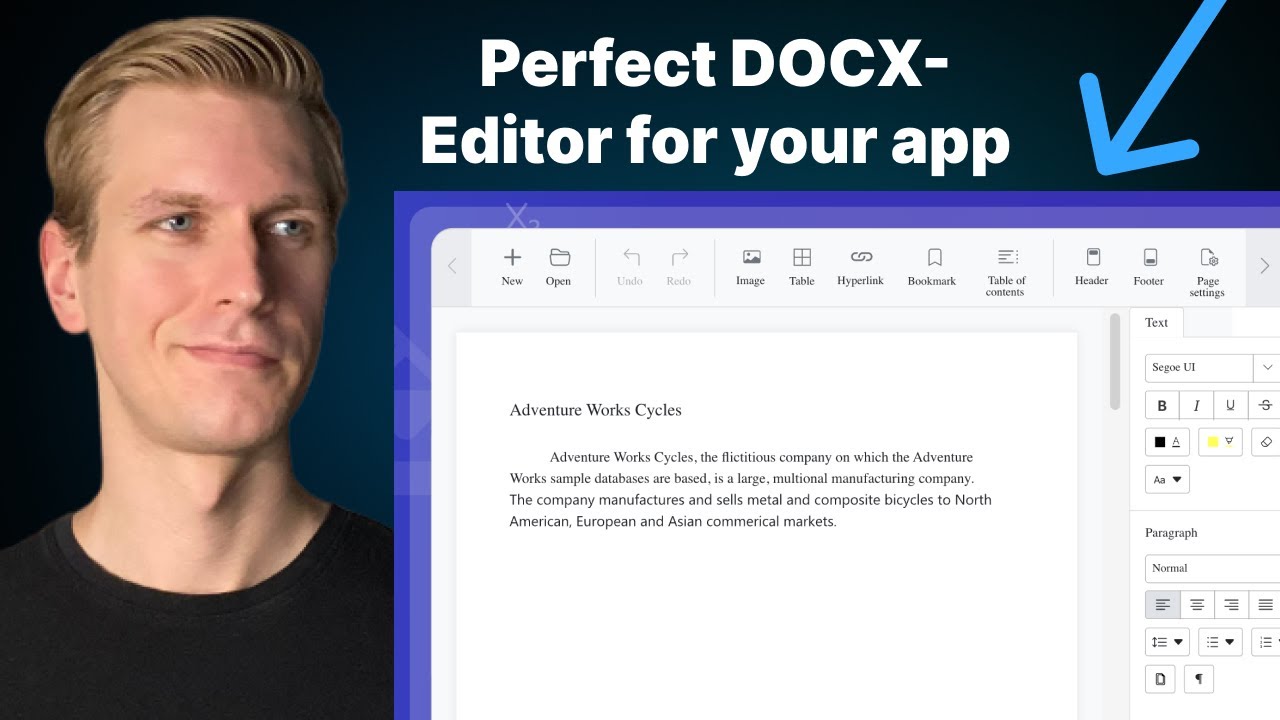 This React Document Editor (DOCX) Is All Your App Needs