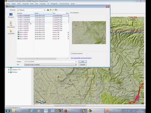 Transformar mapas Raster IGN | nosegps