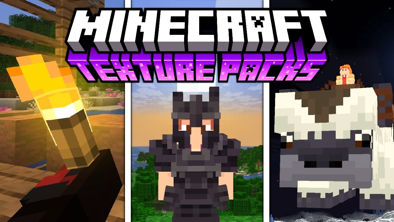 25+ Texture Packs To Make Minecraft Better!