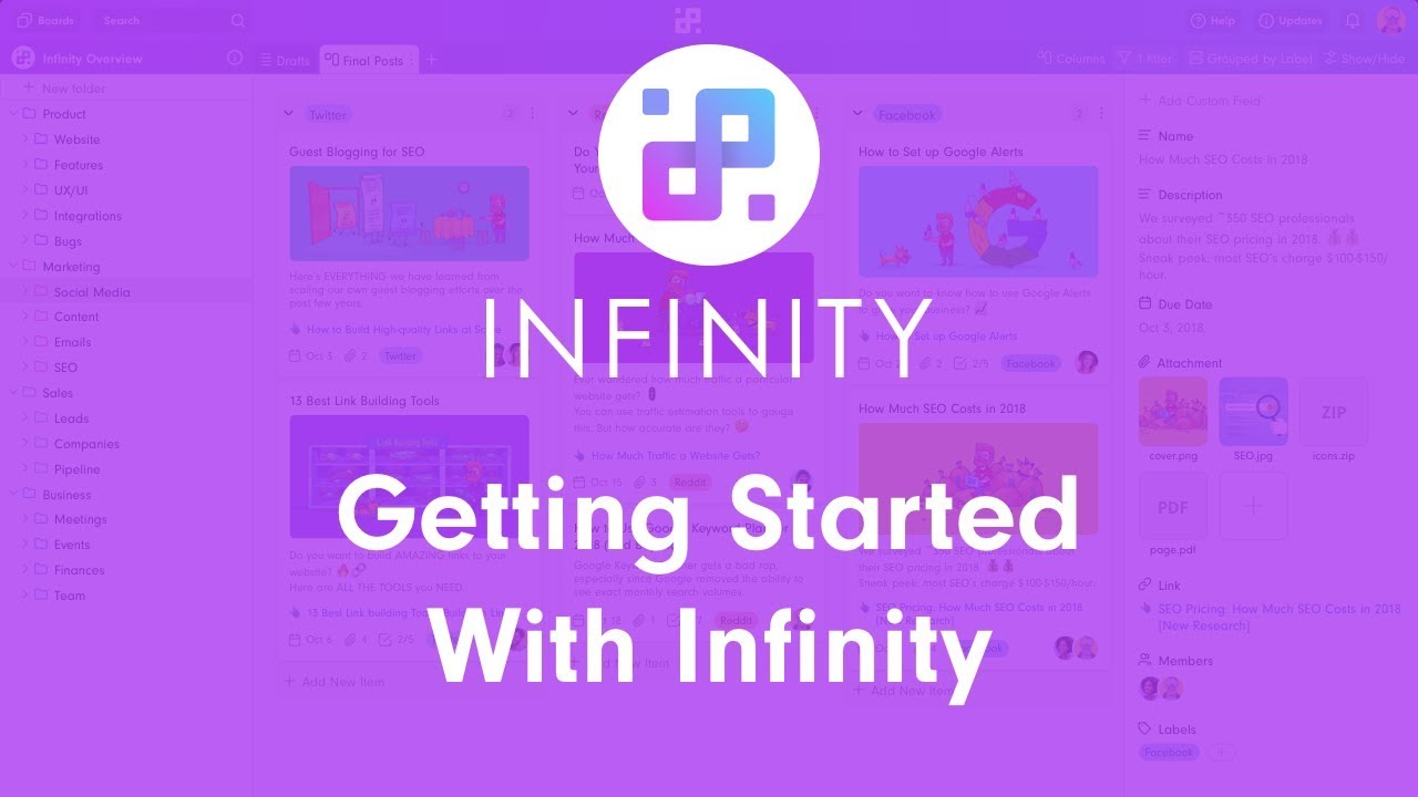 Getting Started With Infinity