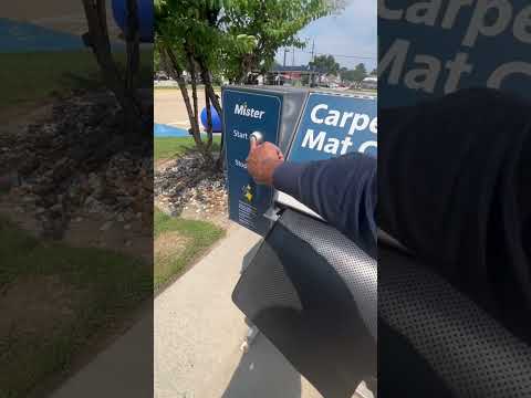 How to clean a car floor mat? Mister car wash