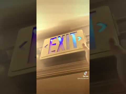 Custom Exit Sign Designed by Rapid-Forge.com.