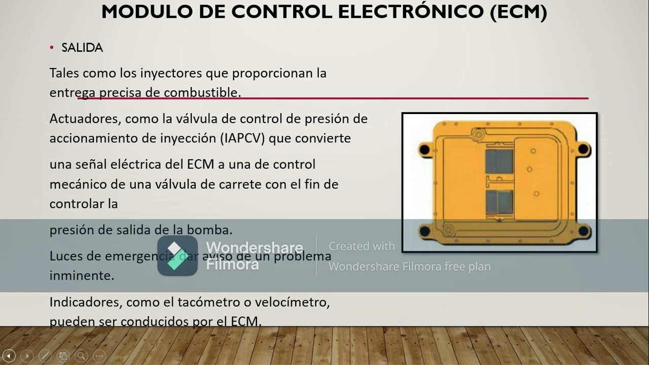 Modulo de control electronico (ECM)