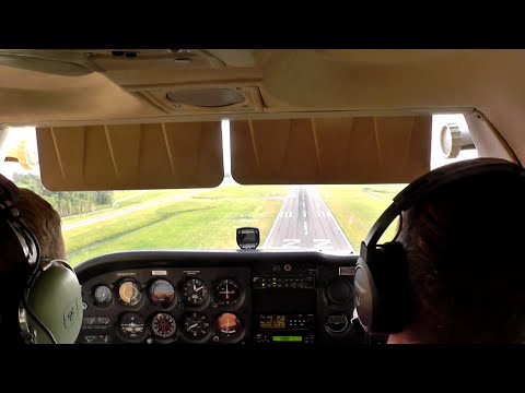 *Scenic flight of acadia* ► Cessna 172 take off & landing ✈ Bar Harbor Airport