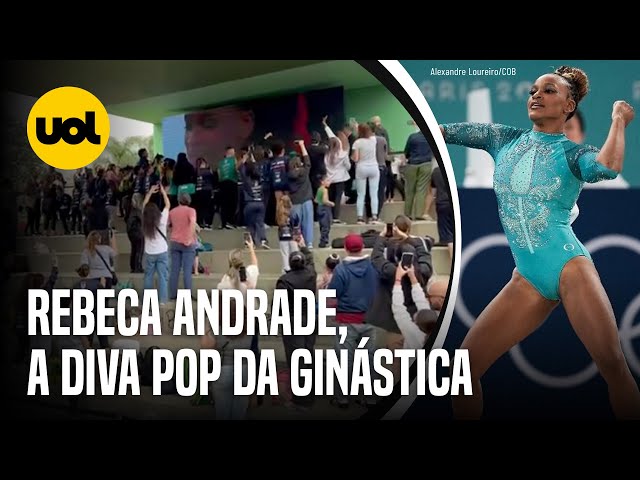 Rebeca Andrade se sente 'diva pop' após Paris-2024 e aposenta solo