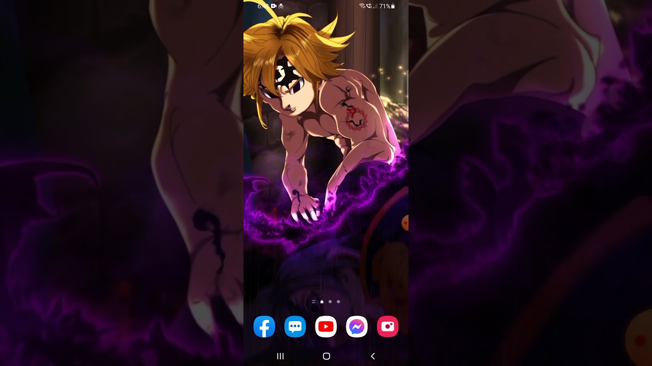 Meliodas Assault mode- wallpaper engine mobile
