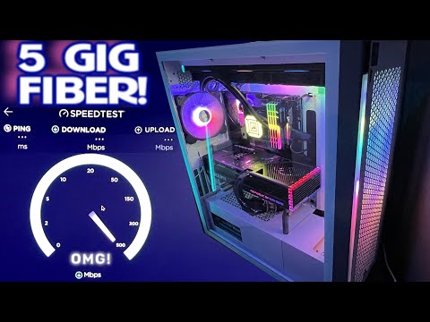 Fastest Internet I've EVER seen! My Quest for 5 Gig Fiber From WORST to ...