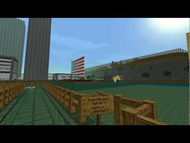 911 Memorial Twin Towers Minecraft Map