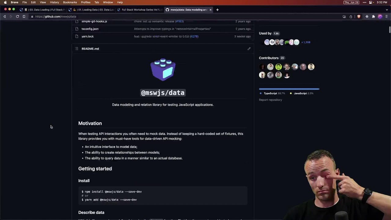 EpicWeb.dev Live stream: Working on Full Stack Foundations Workshop