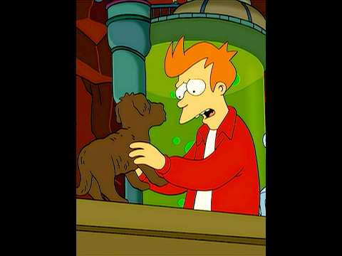 🐕 Fry’s Dog Waits Till He Returns From His Delivery But Never Comes Back #futurama #cartoon #funny