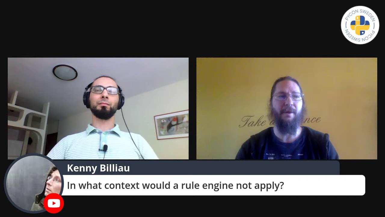 Talk (Software - Day 2) - Rules Rule (Creating and Using a Rules Engine)