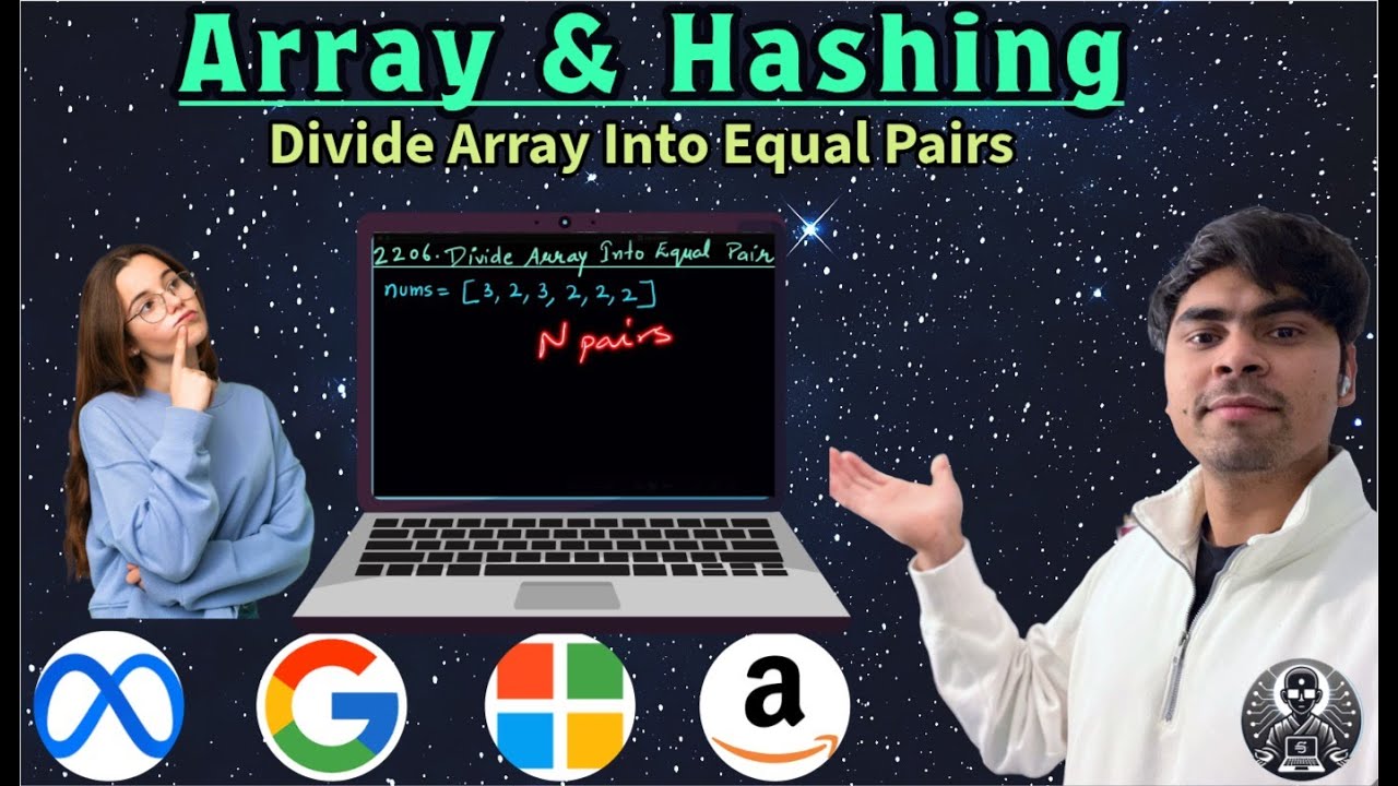LeetCode 2206 | Divide Array Into Equal Pairs | Python Counting Pairs | AlgoYogi