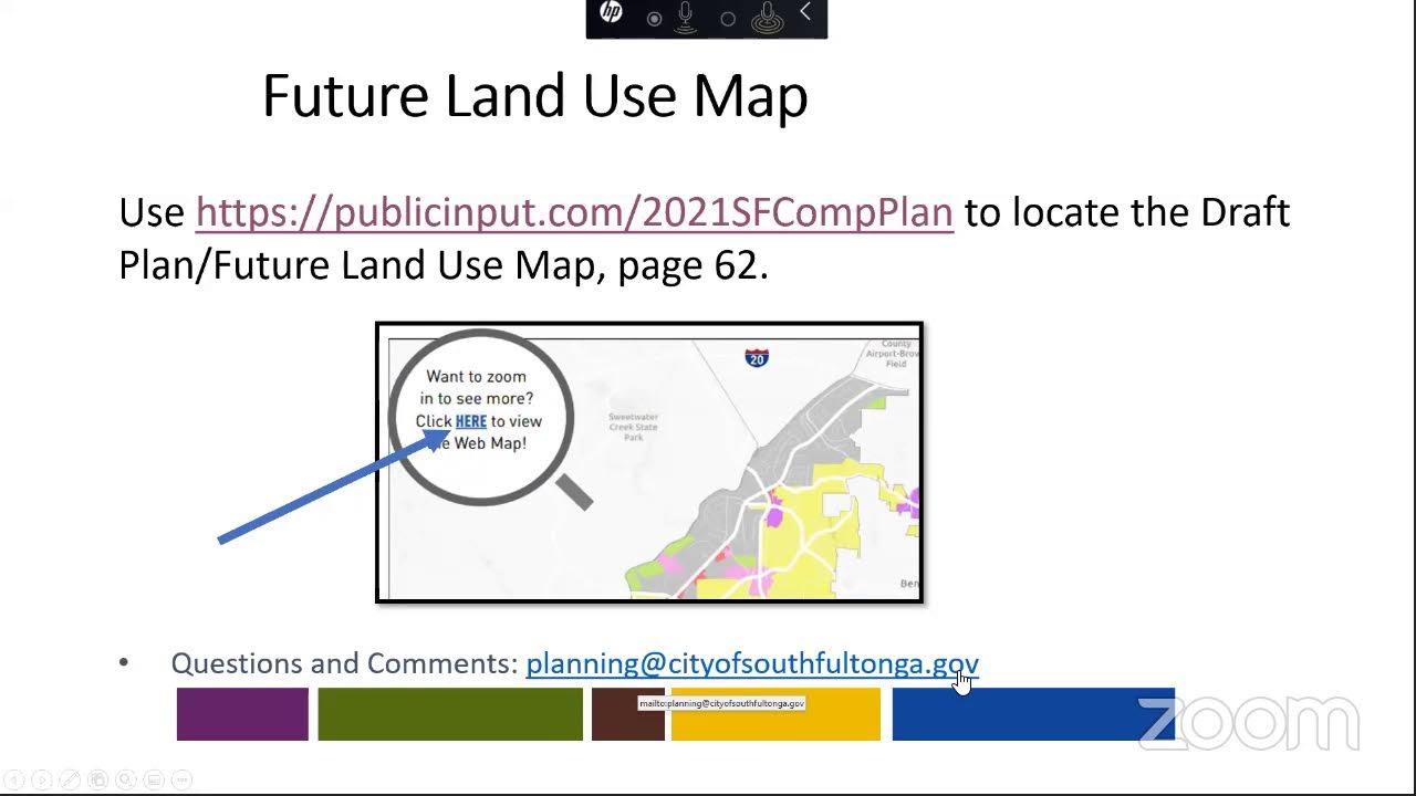 Comprehensive Plan Virtual Meeting