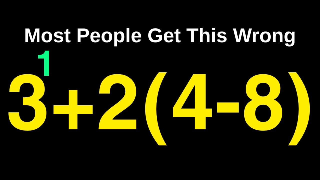 This Simple Math Question Tricks 90% of People