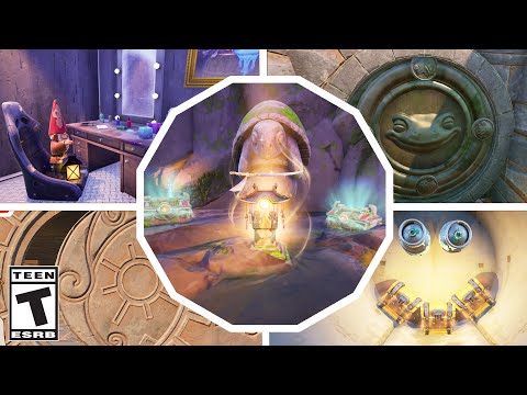 All secret locations & Vaults in Fortnite Chapter 6 map Update