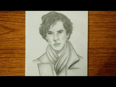How to draw Sherlock Holmes Step by Step – I'm Youtuber – Follow my ...