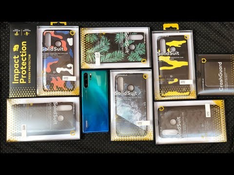 Switching To Huawei P30 Pro: Unboxing & Giveaway - Rhinoshield CrashGuard, SolidSuit cases(P30 Lite)