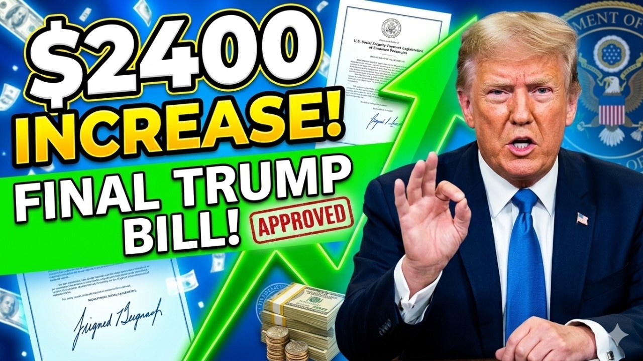 $2400 SOCIAL SECURITY INCREASE? New 2026 Bill Update for SSA, SSI, SSDI & Seniors!