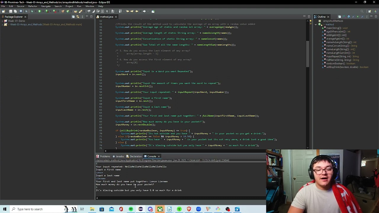 Week 3/4 Coding Assignment