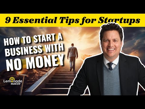How to Start a Business with No Money | 9 Strategies for Startups | #Entrepreneur #Startup #Business