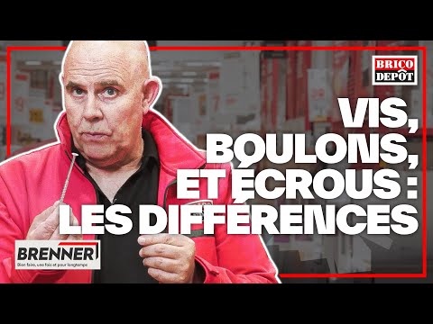 Vis, boulons, et écrous : comprendre les différences – Démonstration par notre expert Brenner