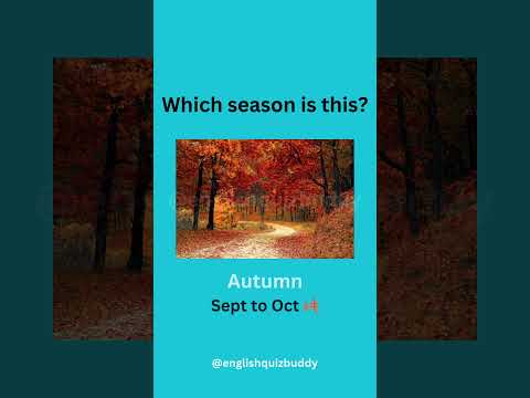 When is Autumn? ๐Discover Indiaโs 6 Seasons! #shortvideos #shorts #english #vocabulary #learnenglish