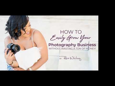 Photography Masterclass Webinar