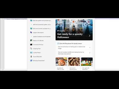 Add Python to Path Windows