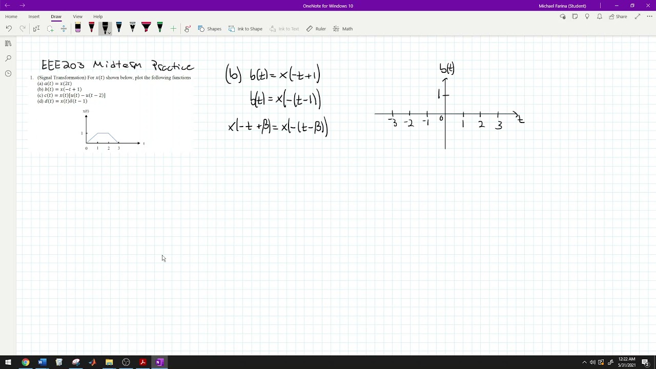 Problem 1b - EEE203 Practice Midterm