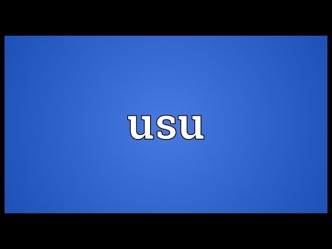 Usu Meaning