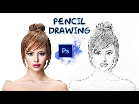 How to Transform Photos Into A Pencil Drawing | Photoshop Tutorial