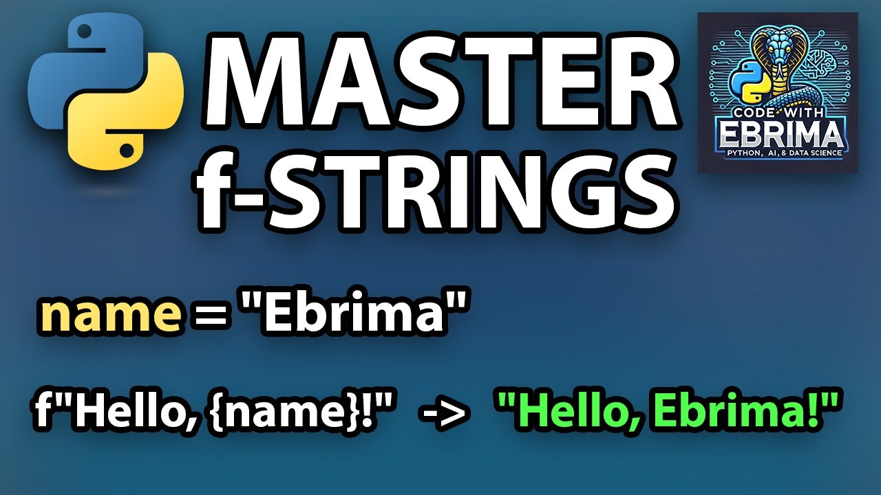 f Strings In Python Explained 2025