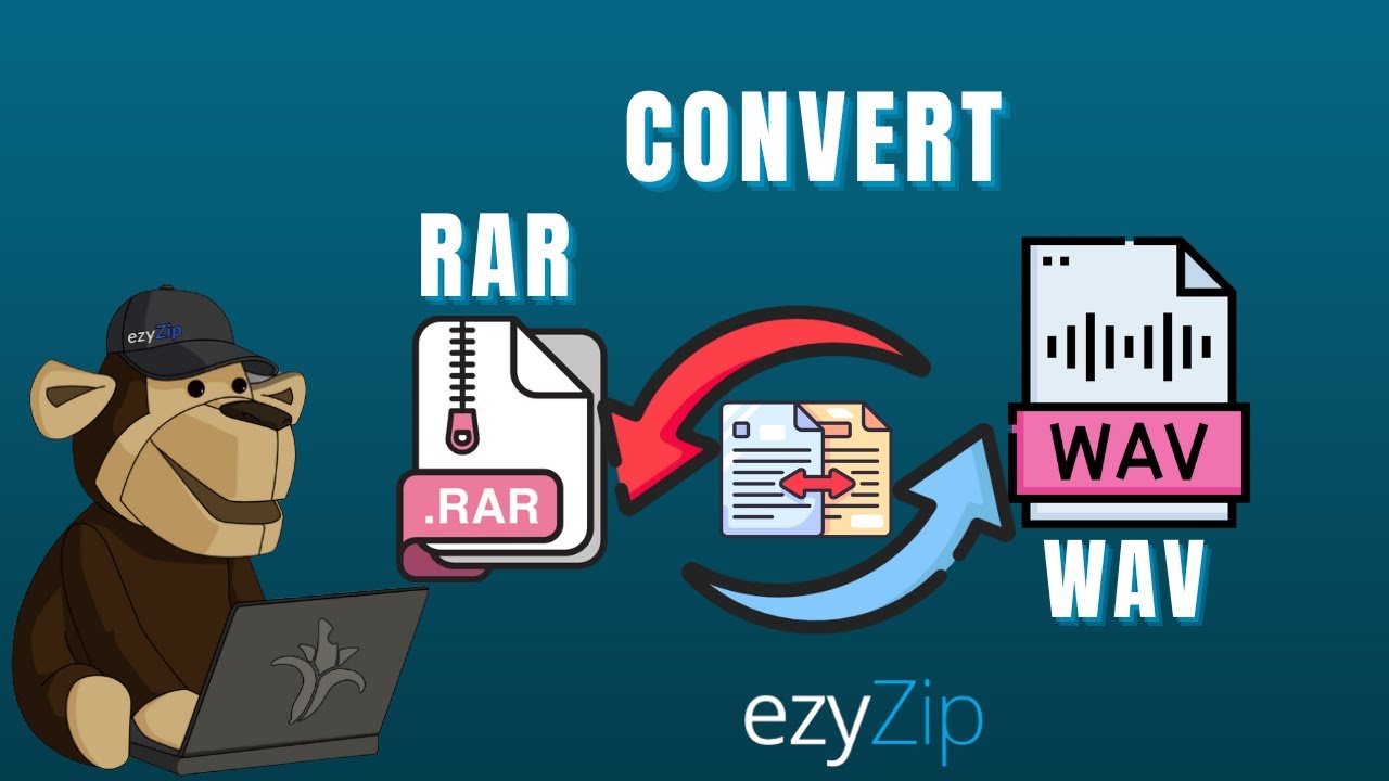 Convert RAR to WAV Online. Quick, Secure & FREE! - ezyZip