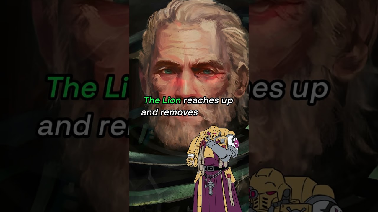 The Lion Meets His First Chaos Space Marine