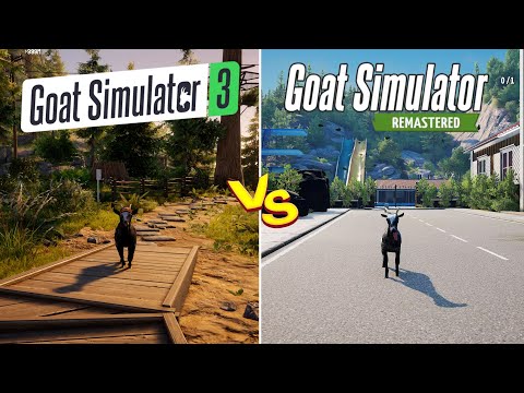 Steam Community :: Video :: Goat Simulator: Remastered vs Goat ...