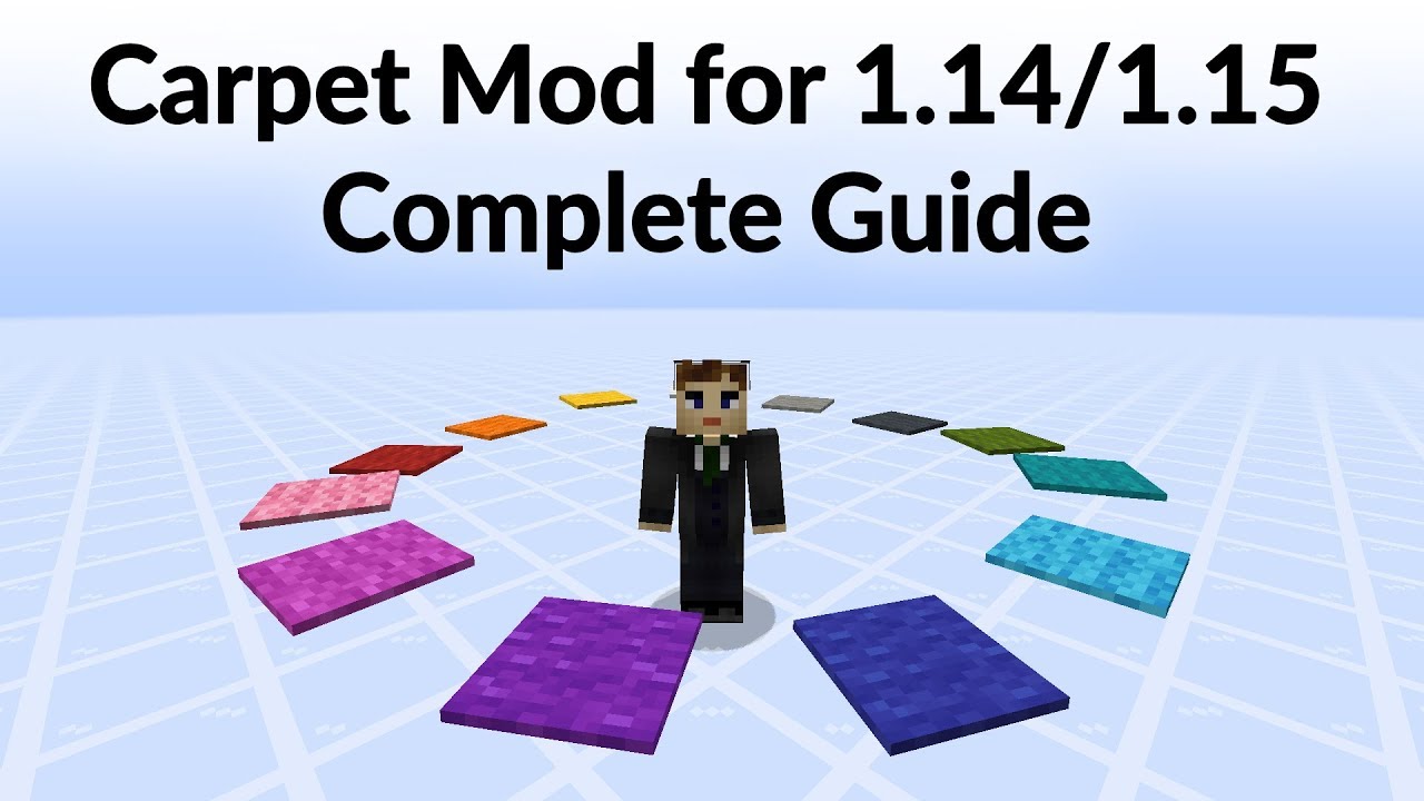 Carpet Mod for Minecraft 1.14/1.15 - Complete Guide