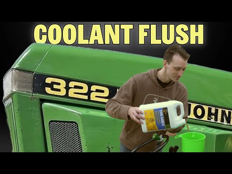 John Deere 322 (330 and 332) Cooling System Flush (Plus New Hoses!)