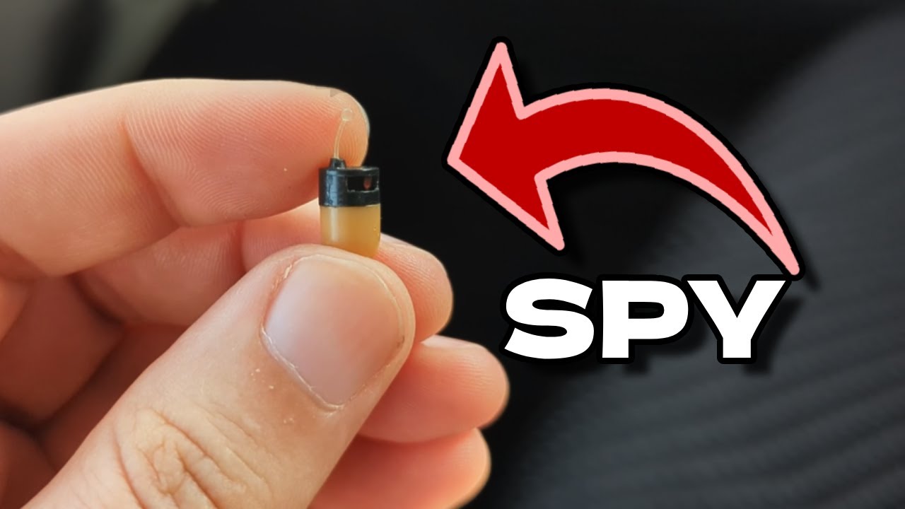 Incredibly Tiny UNDETECTABLE Earphone!!