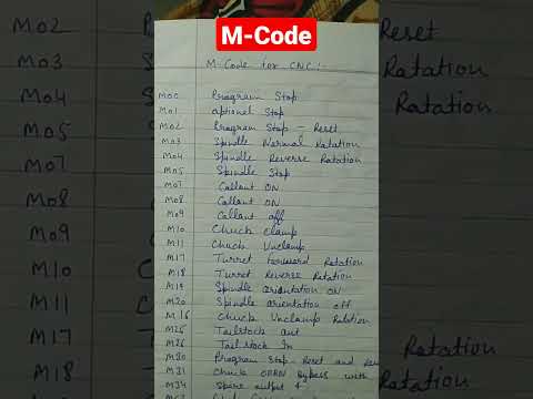 M-Code # cnc #ytshorts #shortsfeed #viral #shorts