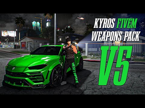 (NEW) Kyros Weapons Pack V5 | Custom Weapons for FiveM Servers | Best Weapon Pack for GTAV RP (2025)