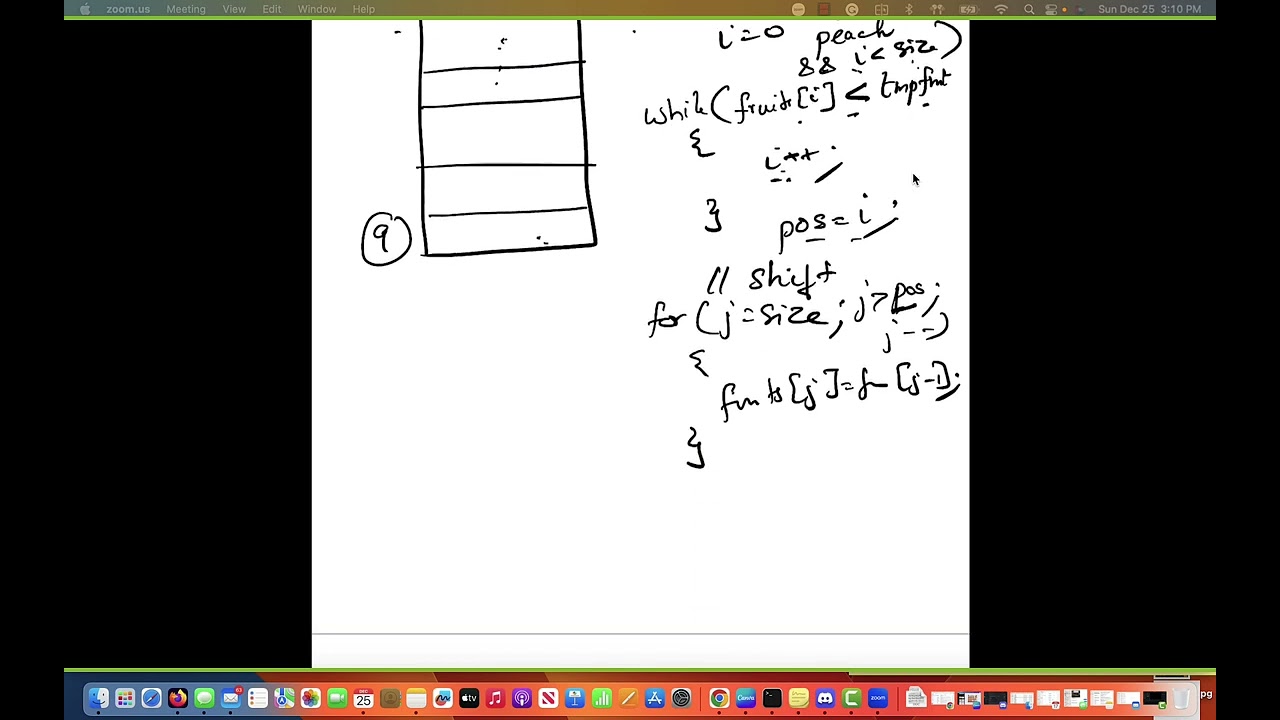 Insert Sorted CStrings