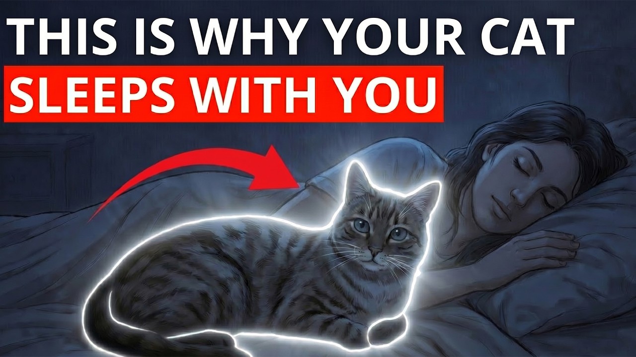 If Your Cat Sleeps With You, They’re Trying to Tell You This!