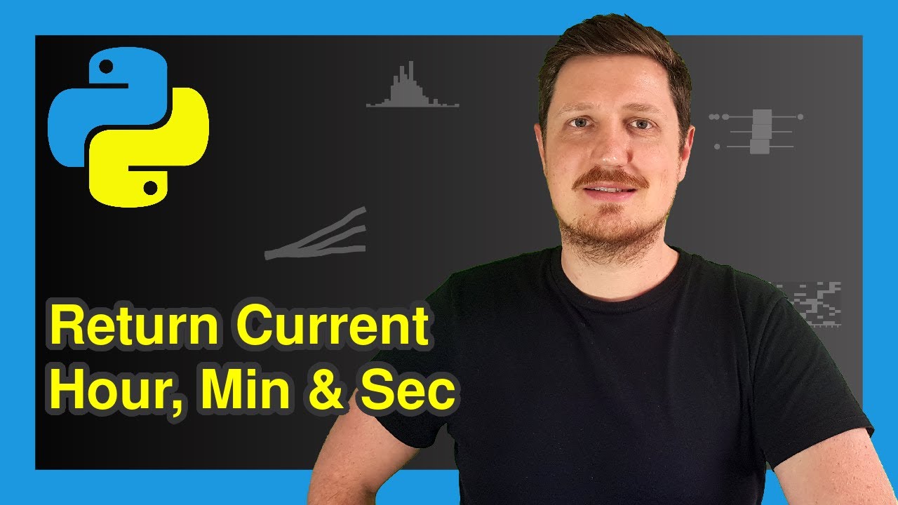 Get Current Hour, Minute & Second in Python (Example) | Date & Time | datetime Module & now Function